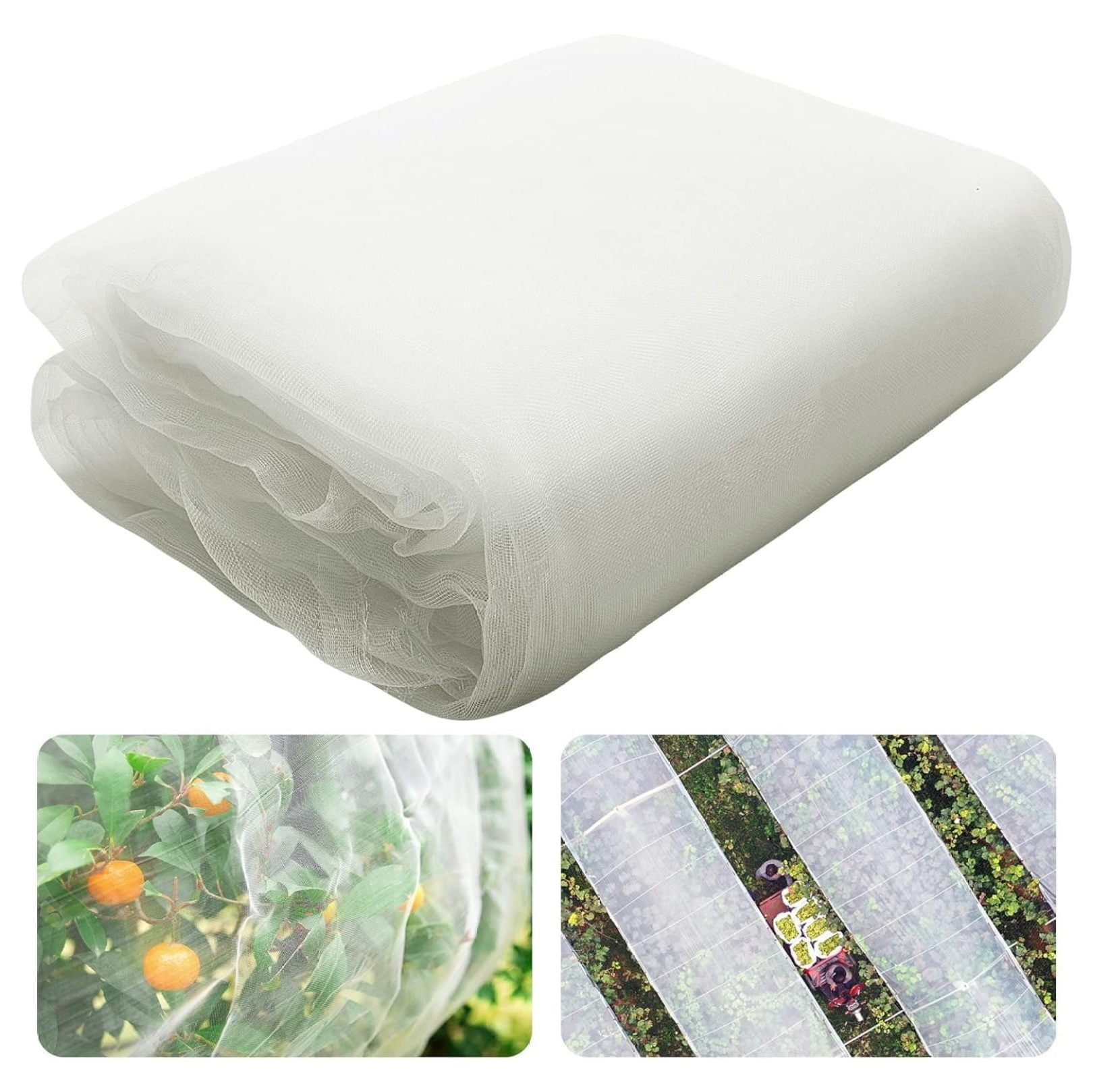 Mosquito Garden Plant Netting, Bug Insect Net Hunting Barrier Planter ...