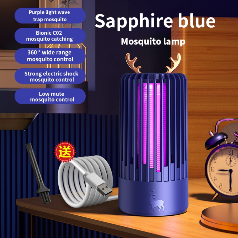 Mosquito Killer Lamp with Night Light Electric Insect Trap for Indoor ...