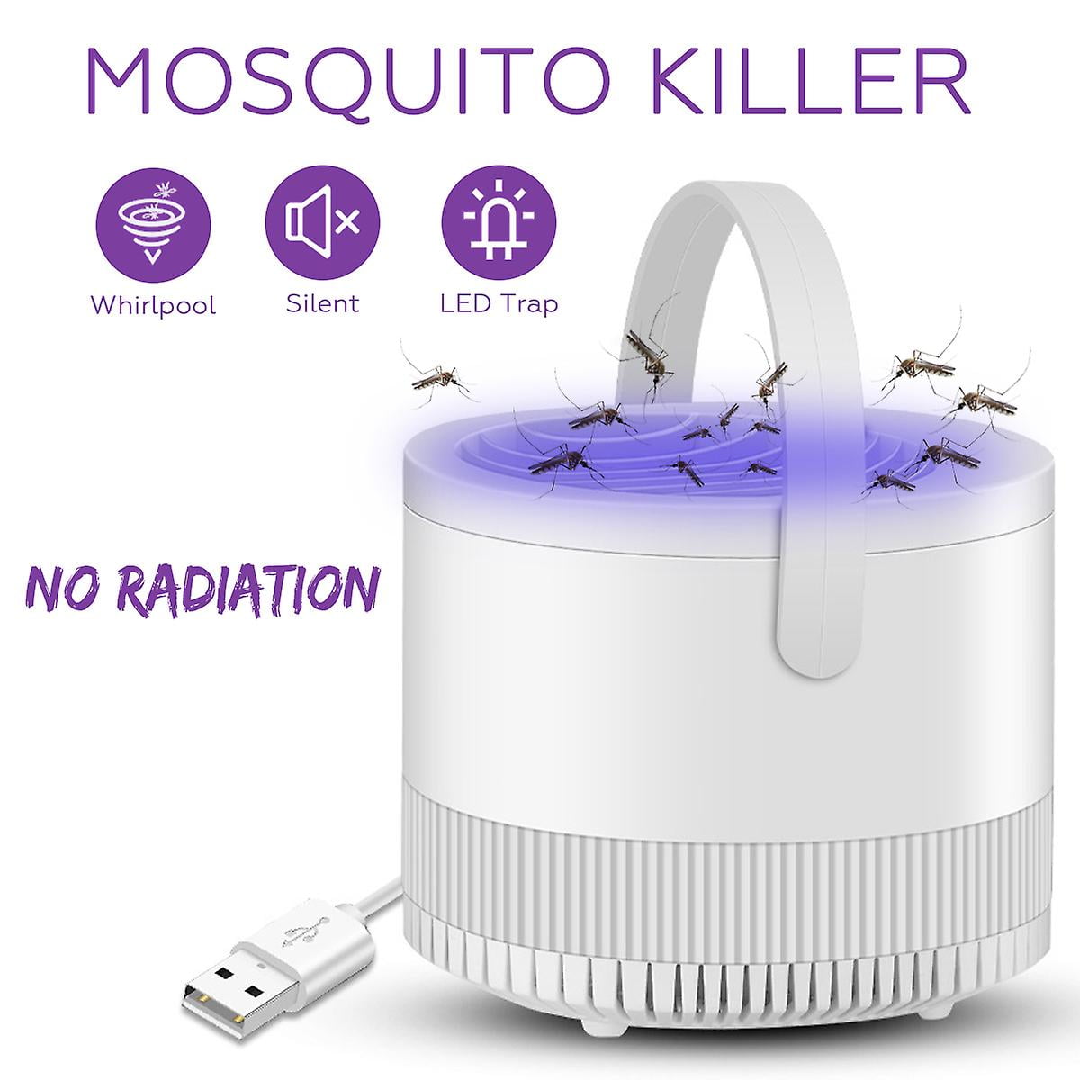 Mosquito Killer Usb Charger Electronic Indoor Zapper Trap Inhaled ...
