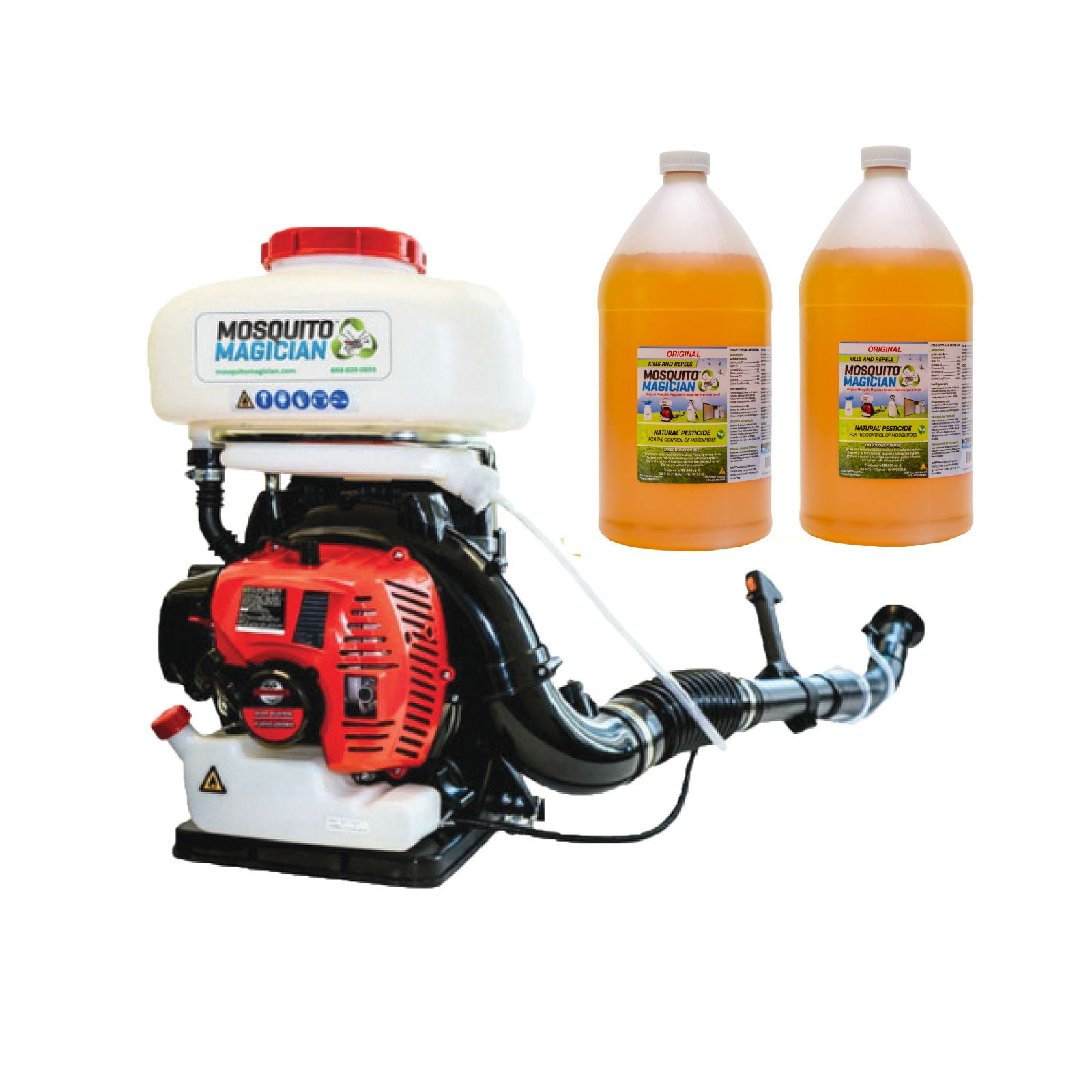 Outdoor Gas Powered Backpack Fogger with Yard Mosquito Killer ...