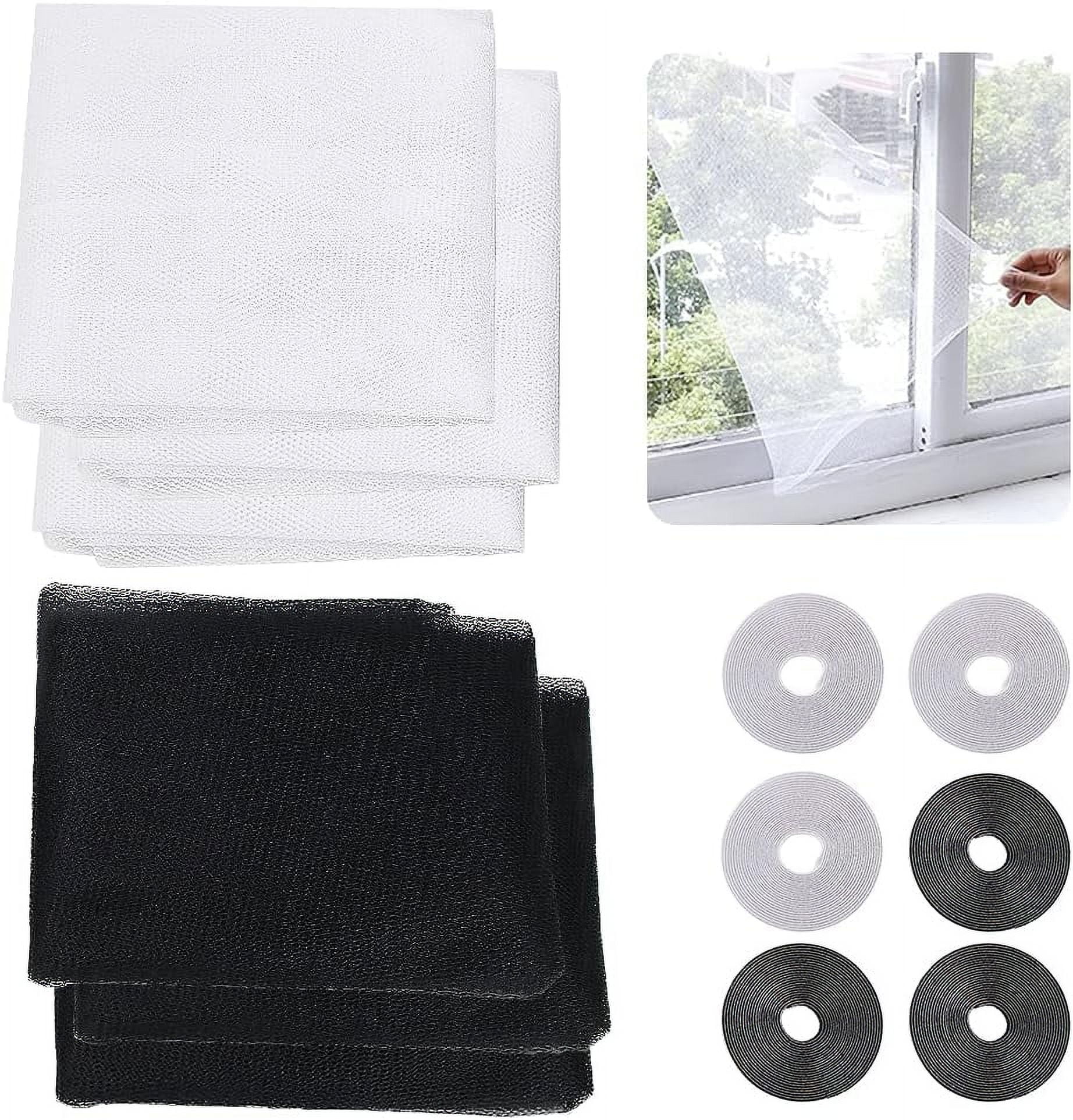 Mosquito Net 6 Pa Fly Screens Insect Mesh for Window Door Bug Bee ...