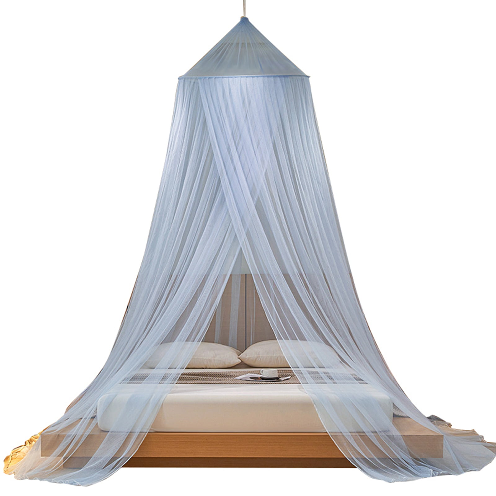 Mosquito Net Bed Canopy for Girls,King Canopy Bed Curtains Full Queen ...
