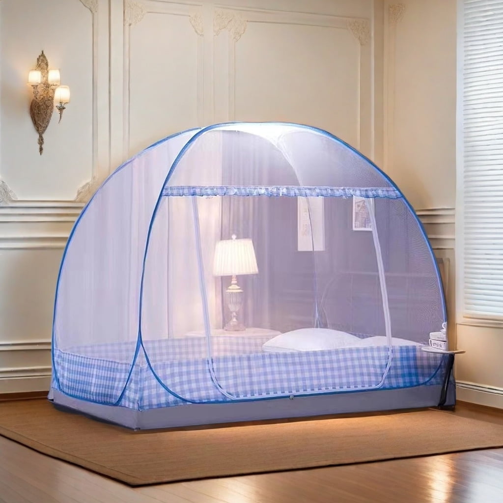 Mosquito Net for Bed, Pop-Up Mosquito Net, Mosquiteros Para Camas Queen ...