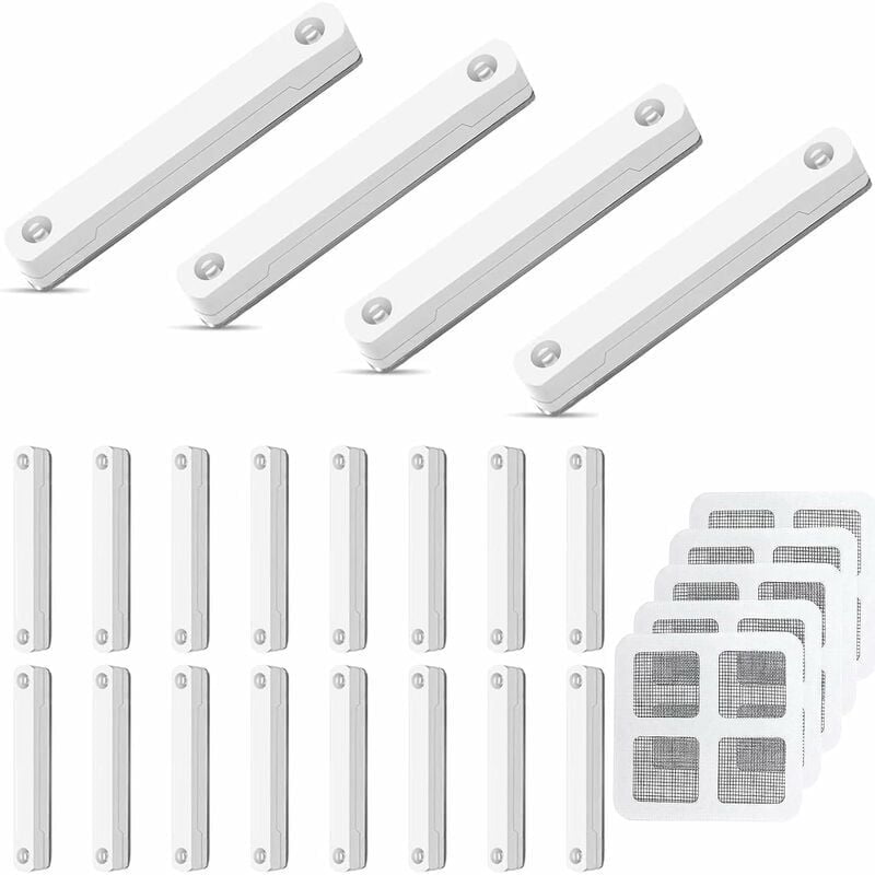 Mosquito Net Magnet, 20 Pieces Powerful Self-Adhesive Magnets for ...