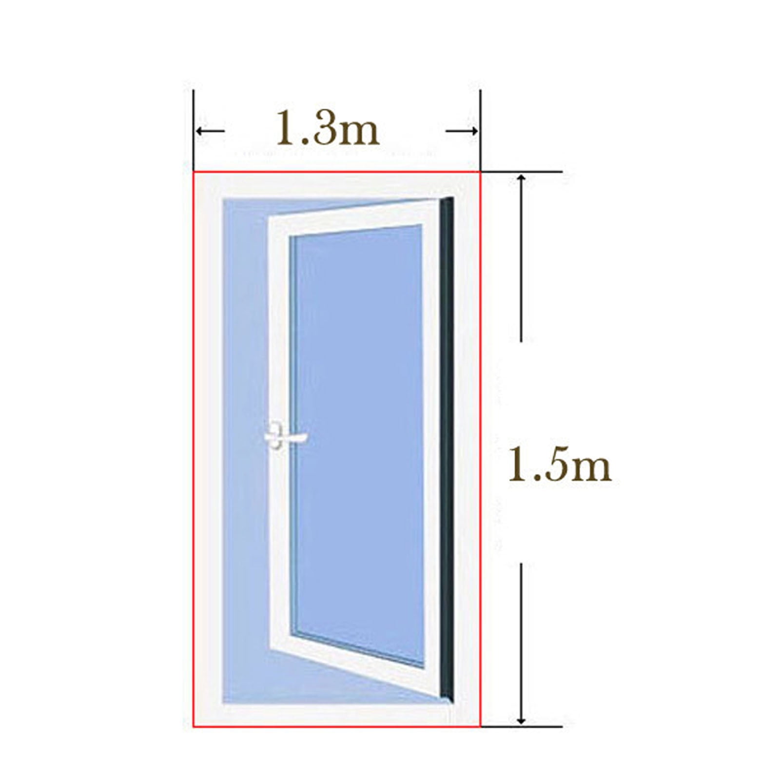 Mosquito Net Screen Self-Adhesive Mosquito Net Screen 1.3m X 1.5m 3 ...