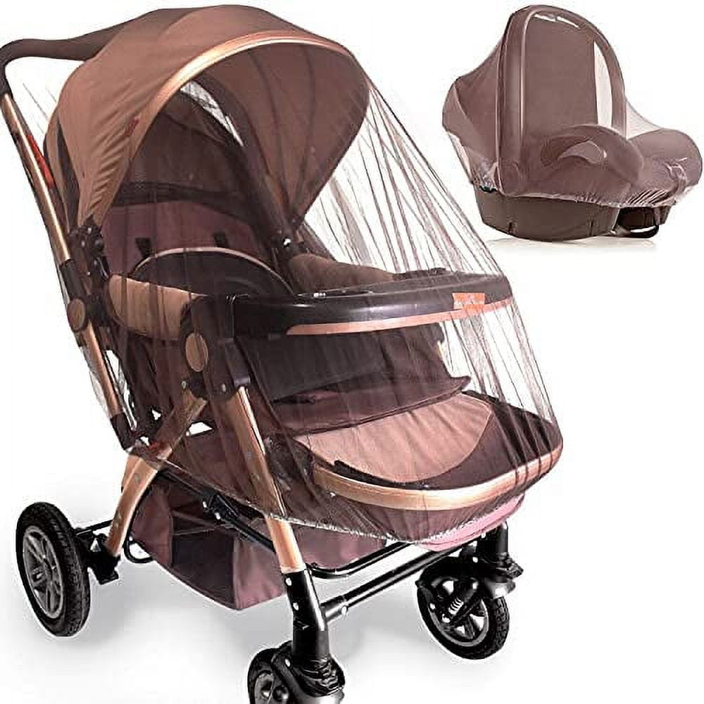Mosquito Net for Stroller - 2 Pack Durable Baby Stroller Mosquito Net ...