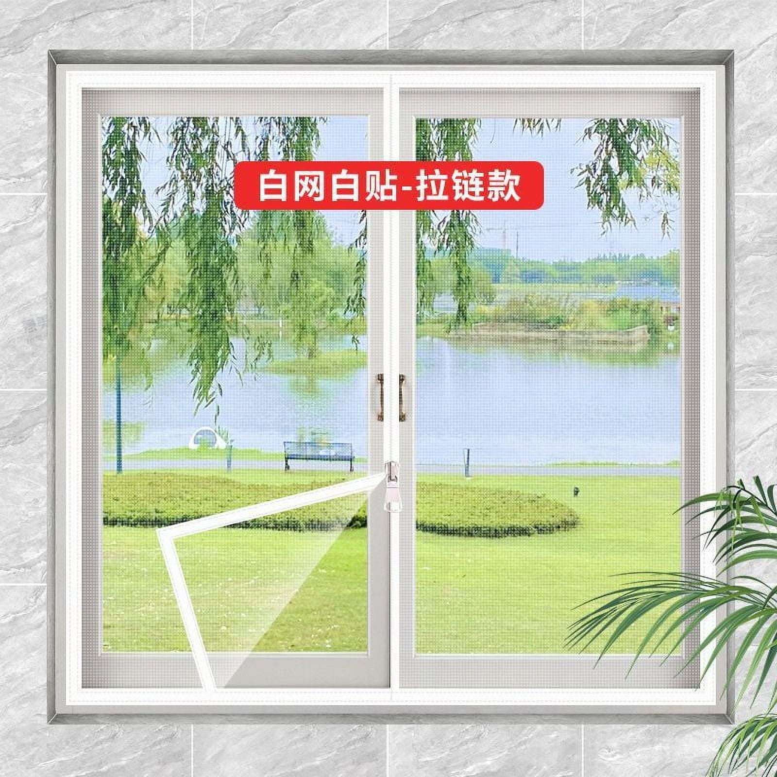 Mosquito Nets for Window, Anti-Mosquito Window Screens, Invisible Black ...