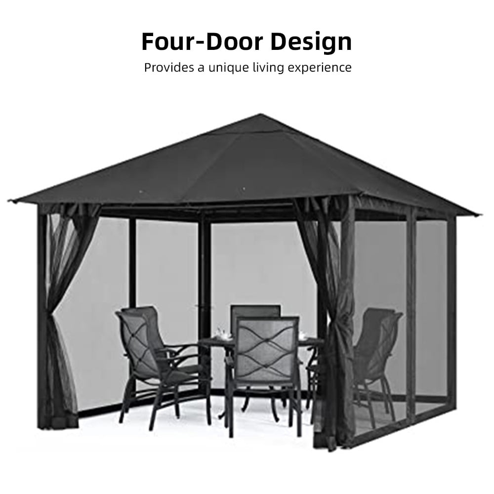 Mosquito Netting for Patio Canopy Umbrella Screen Porch and Outdoor ...