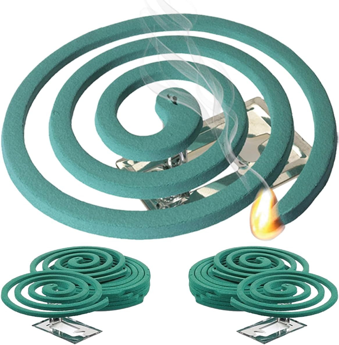 Mosquito Repellent Coils - Outdoor Use Reaches Up to 10 feet - Each ...
