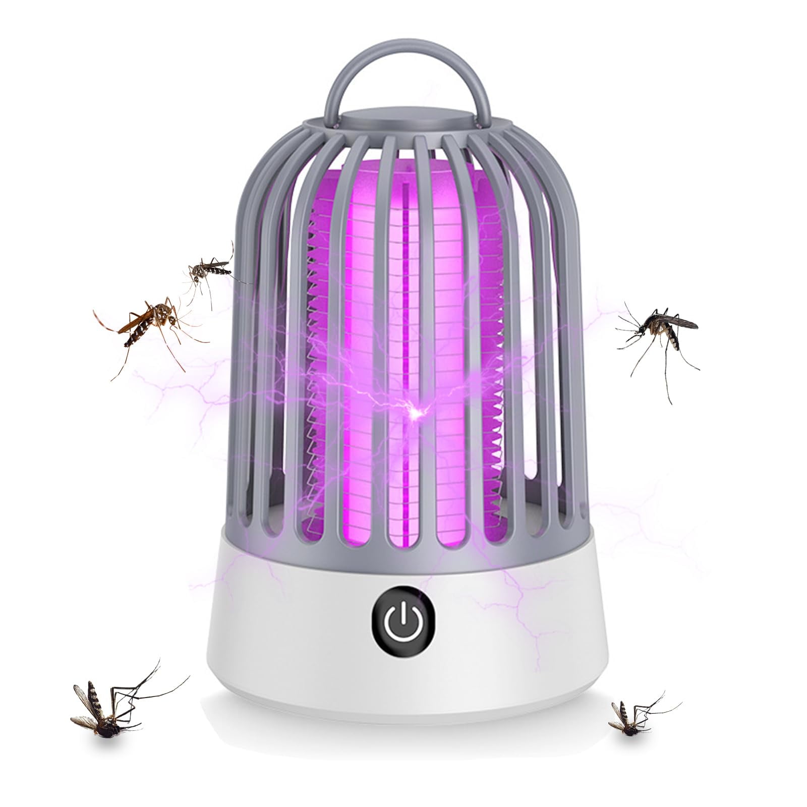 Mosquito Repellent Outdoor Patio, Bug Zapper, Rechargeable Fly Killer ...