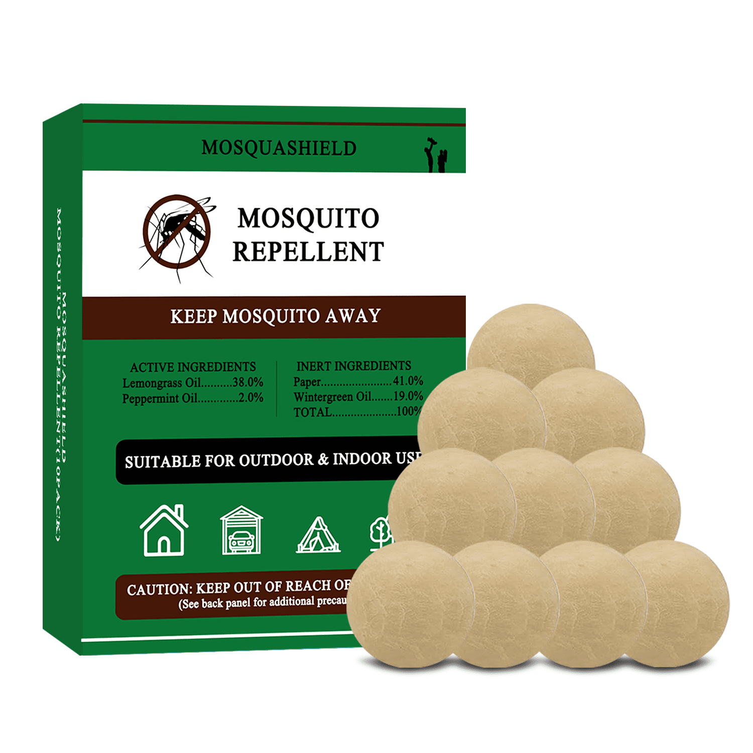 Mosquito Repellent for Outdoor Patio，Mosquito Repellent Balls,Natural ...