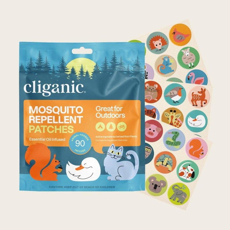 Mosquito Repellent Patches – Animals - for Kids & Adults Shaped Badges ...