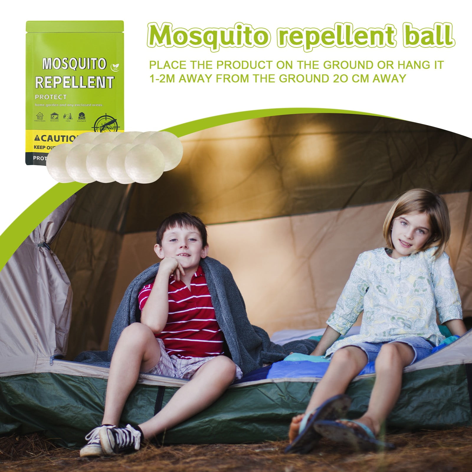 Mosquito Repellent for Patio, Indoor Mosquito Repellent Balls, Outdoor ...