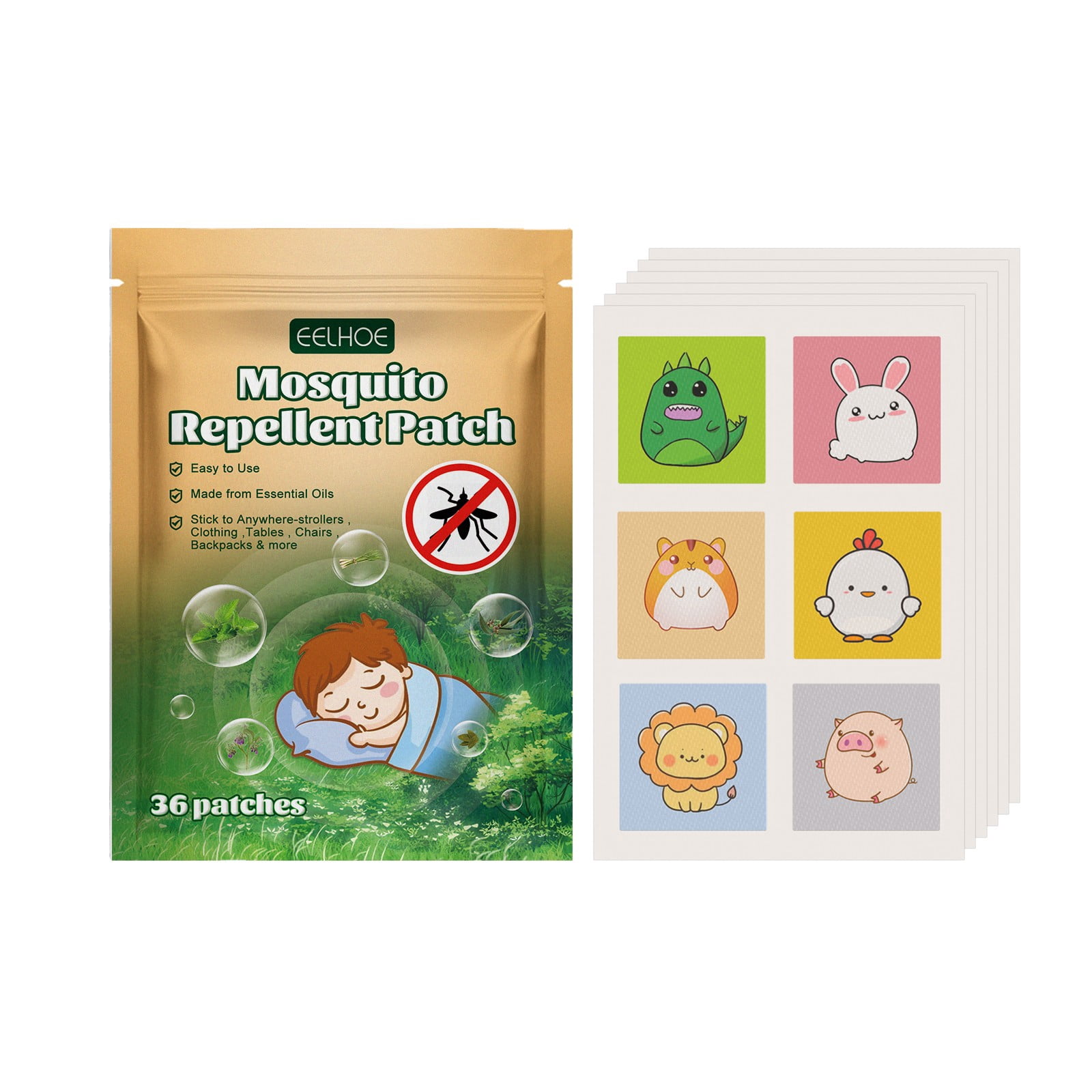 Mosquito Repellent Stickers, Mosquito Repellent Outdoor Patio, Mosquito ...