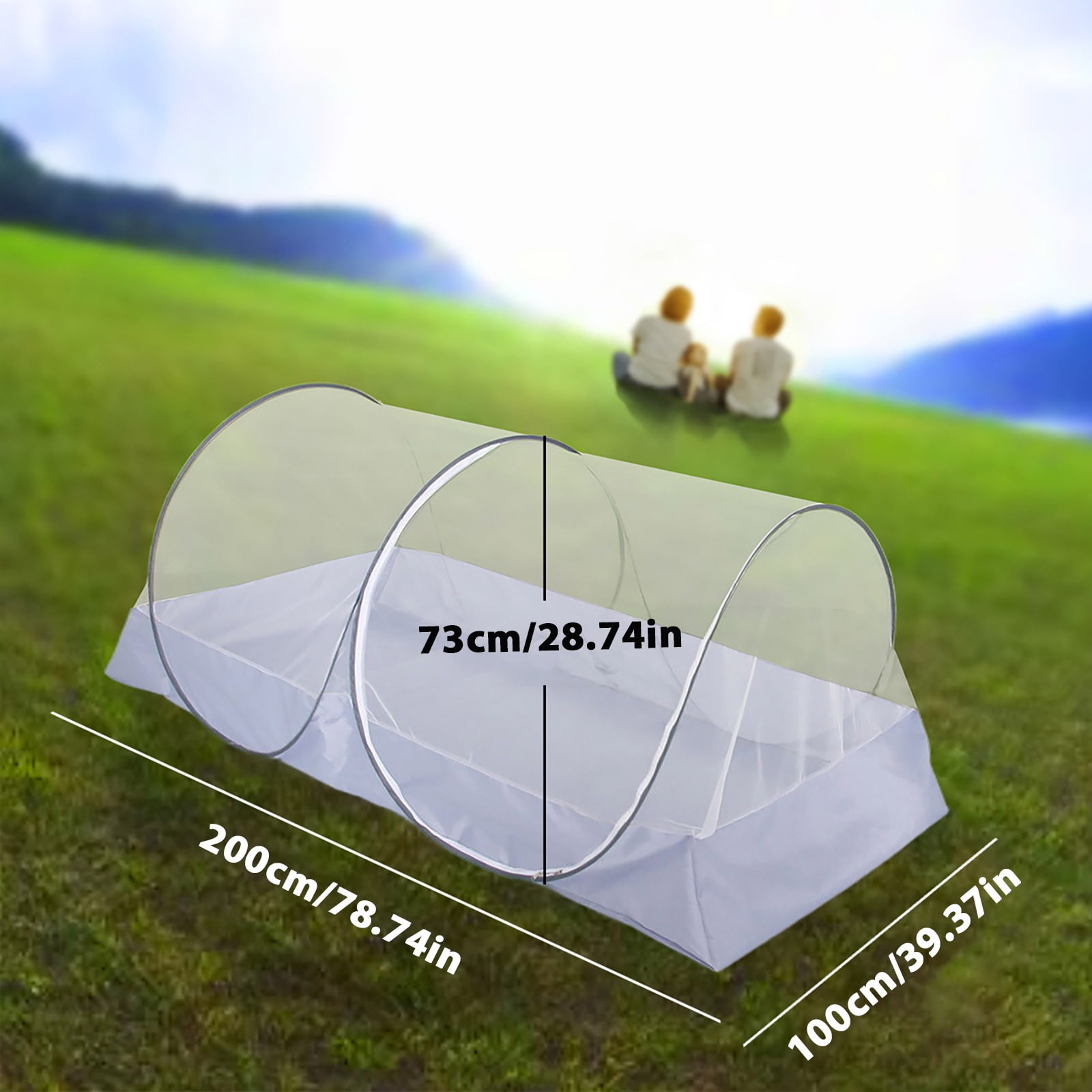 Mosquito Tent,Folding Netting Bed Tent,Portable Mosquito Netting with ...