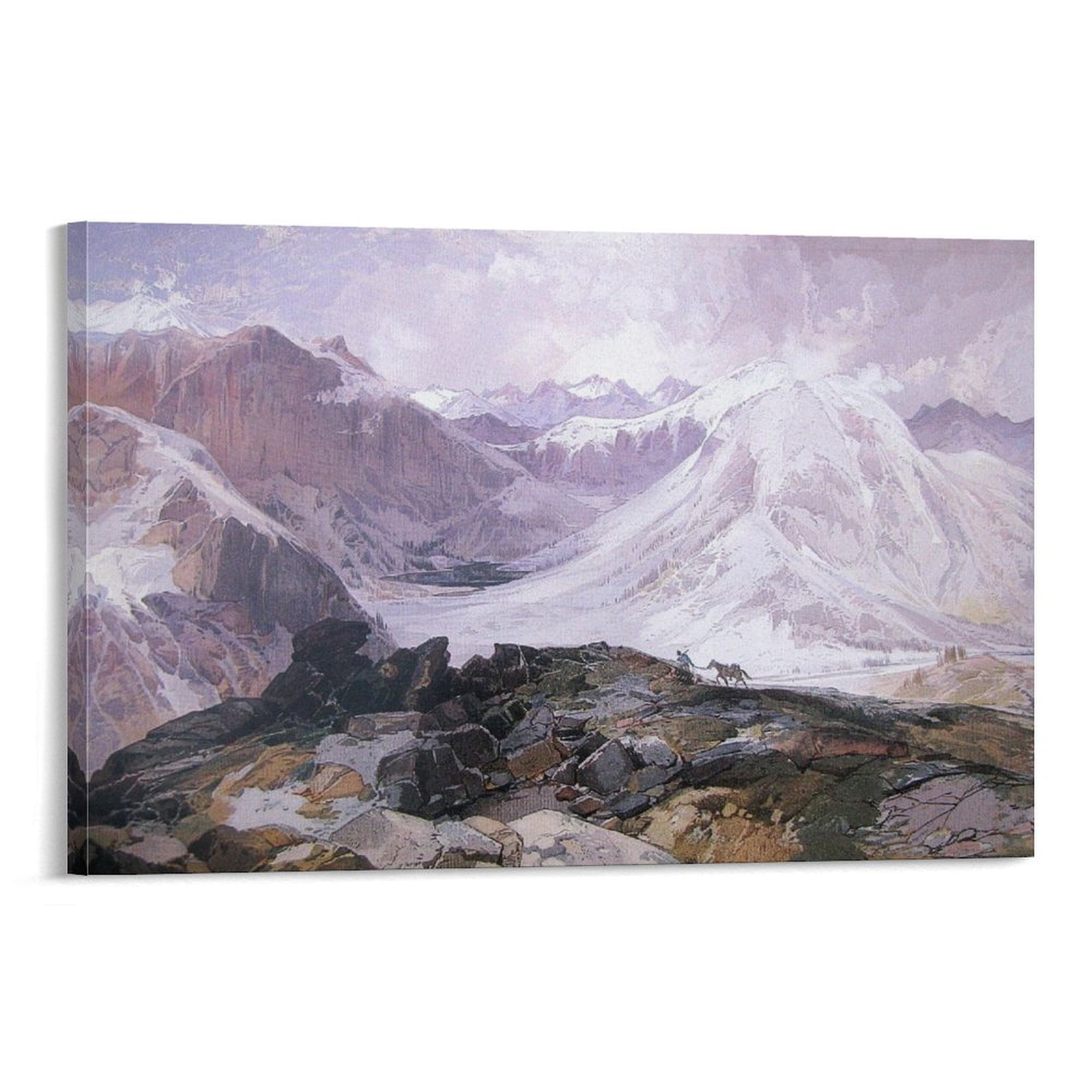 Mosquito Trail By Thomas Moran Art Prints Paintings Canvas Poster ...