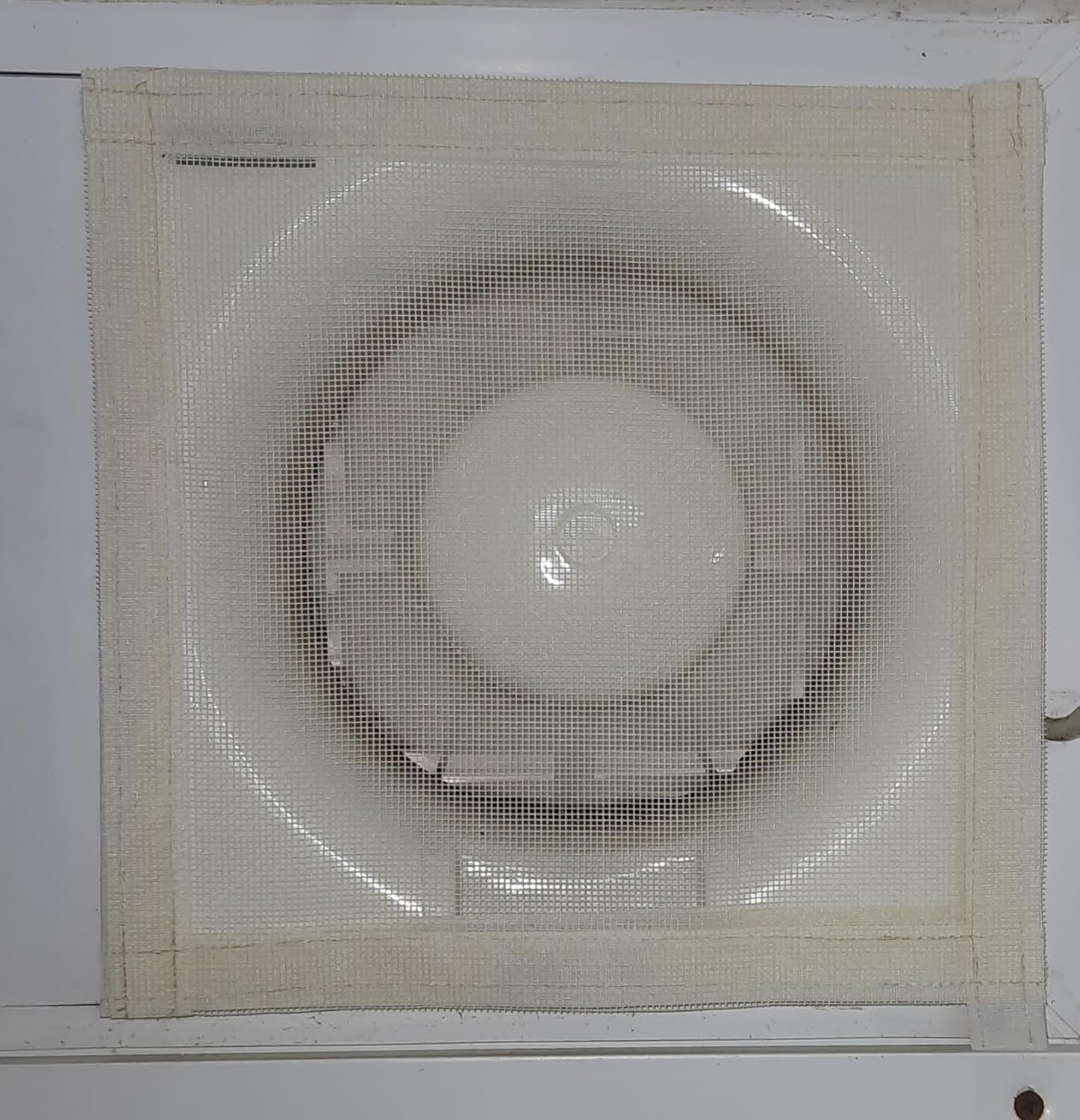 Mosquito net with Velcro for Toilet and Kitchen Exhaust Fan Ivory ...