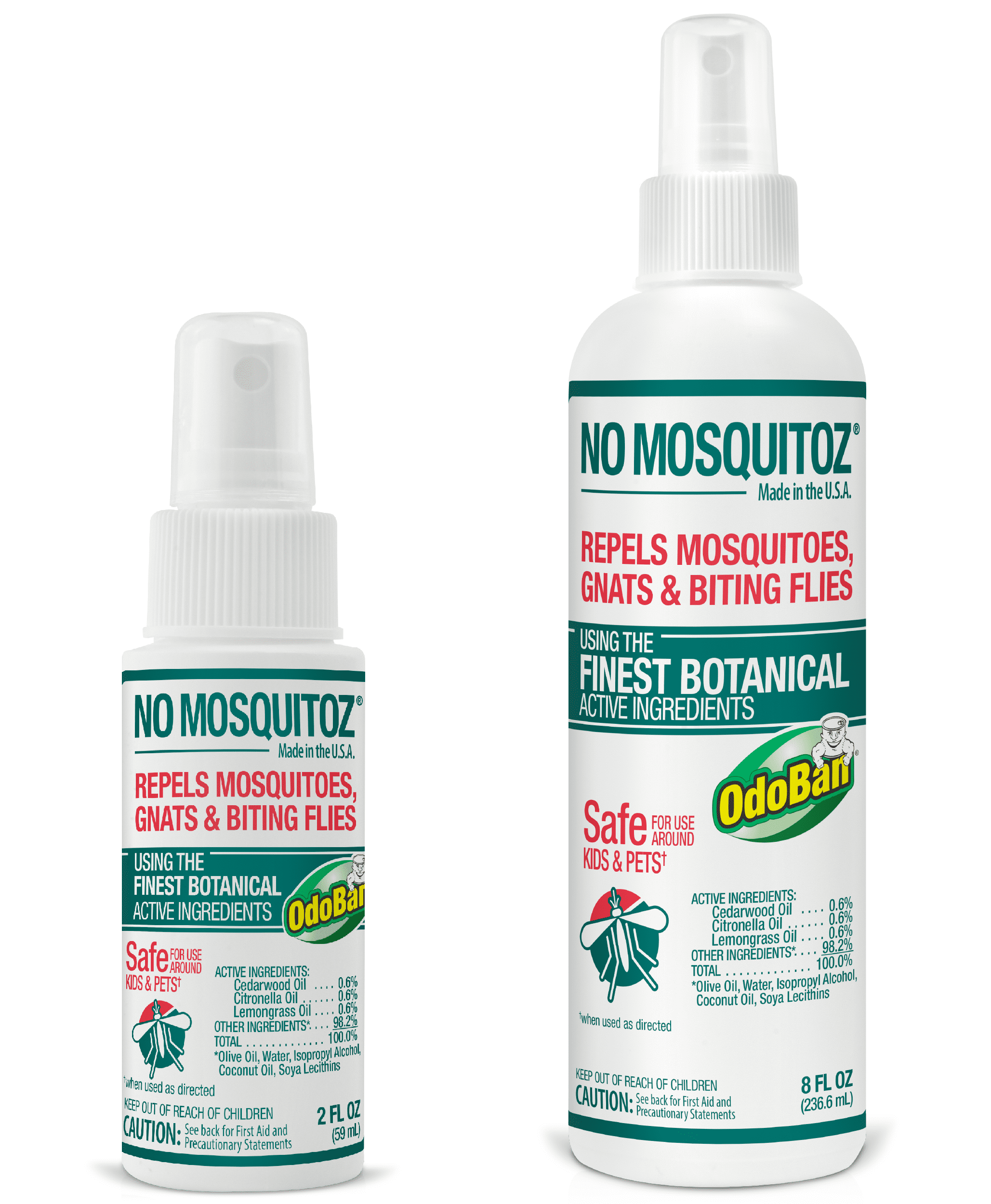 NO MOSQUITOZ | Botanical Bug Repellant | Effective for Gnat, Mosquito ...