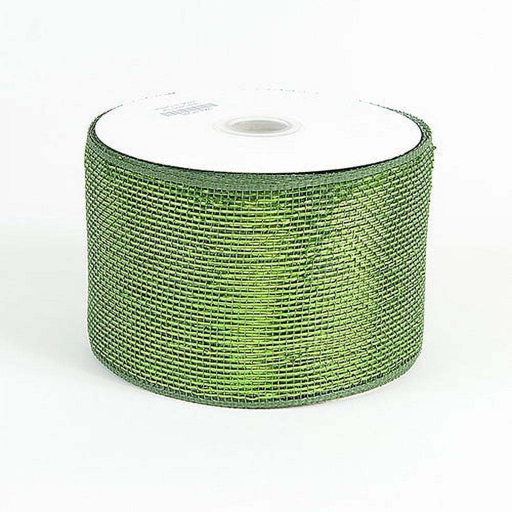 Moss - Metallic Deco Mesh Ribbons - ( 4 inch x 25 yards ) - Walmart.com