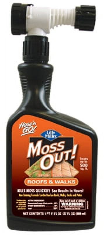 Moss Out 100503872 Moss Killer, Liquid, Spray Application, 27 oz Bottle ...