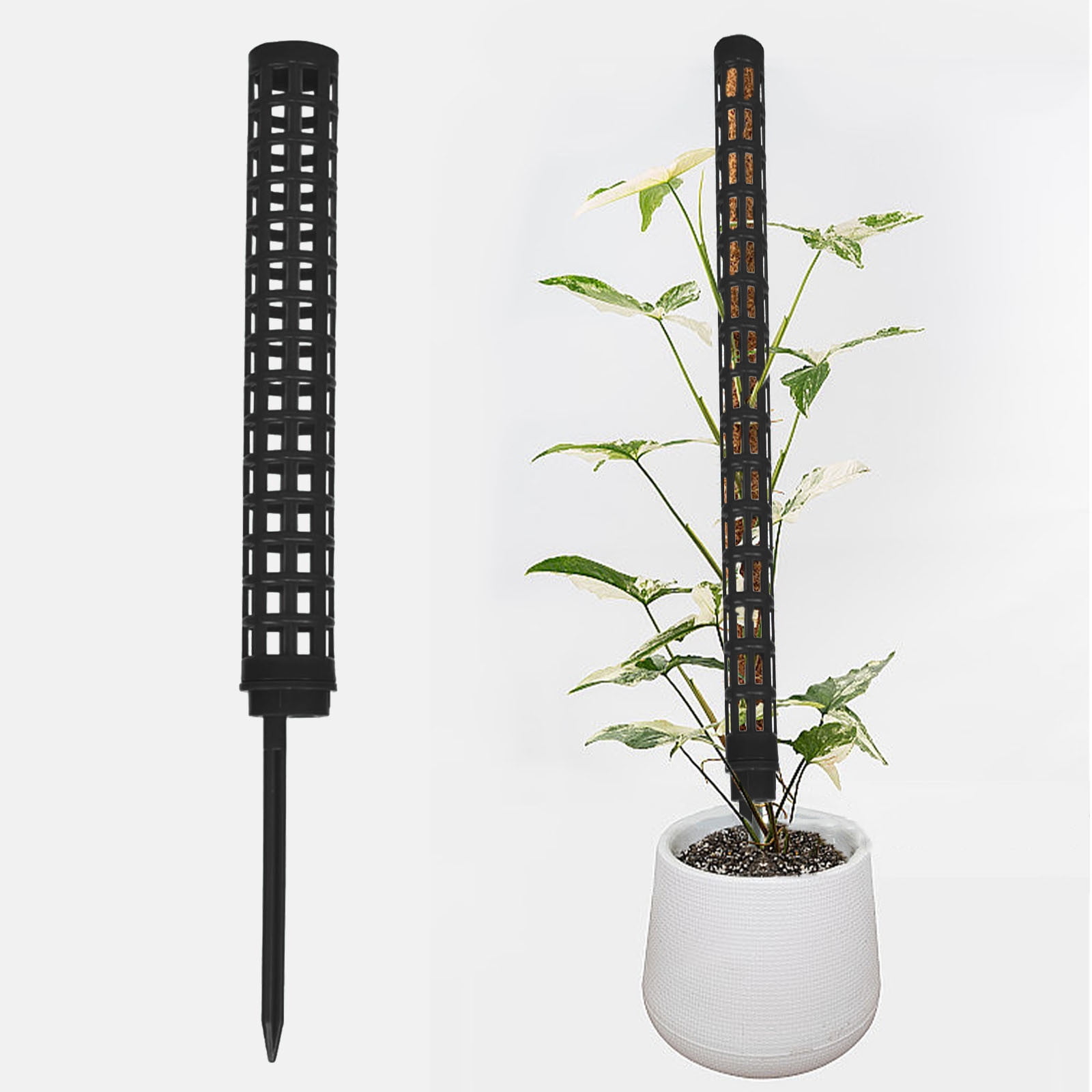 Moss Pole Climbing Plant Support | Modular Expandable Plastic Moss ...