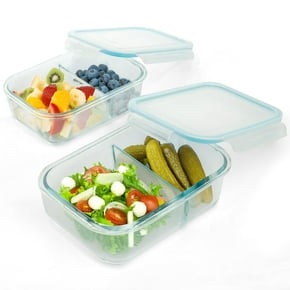 Divided Glass Container