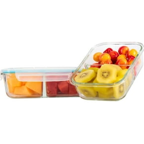 Divided Glass Container