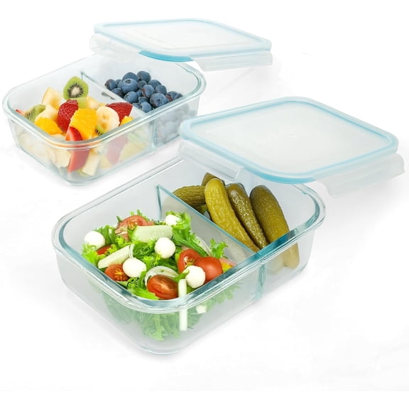 Glass Food Meal Prep Containers - Walmart.com
