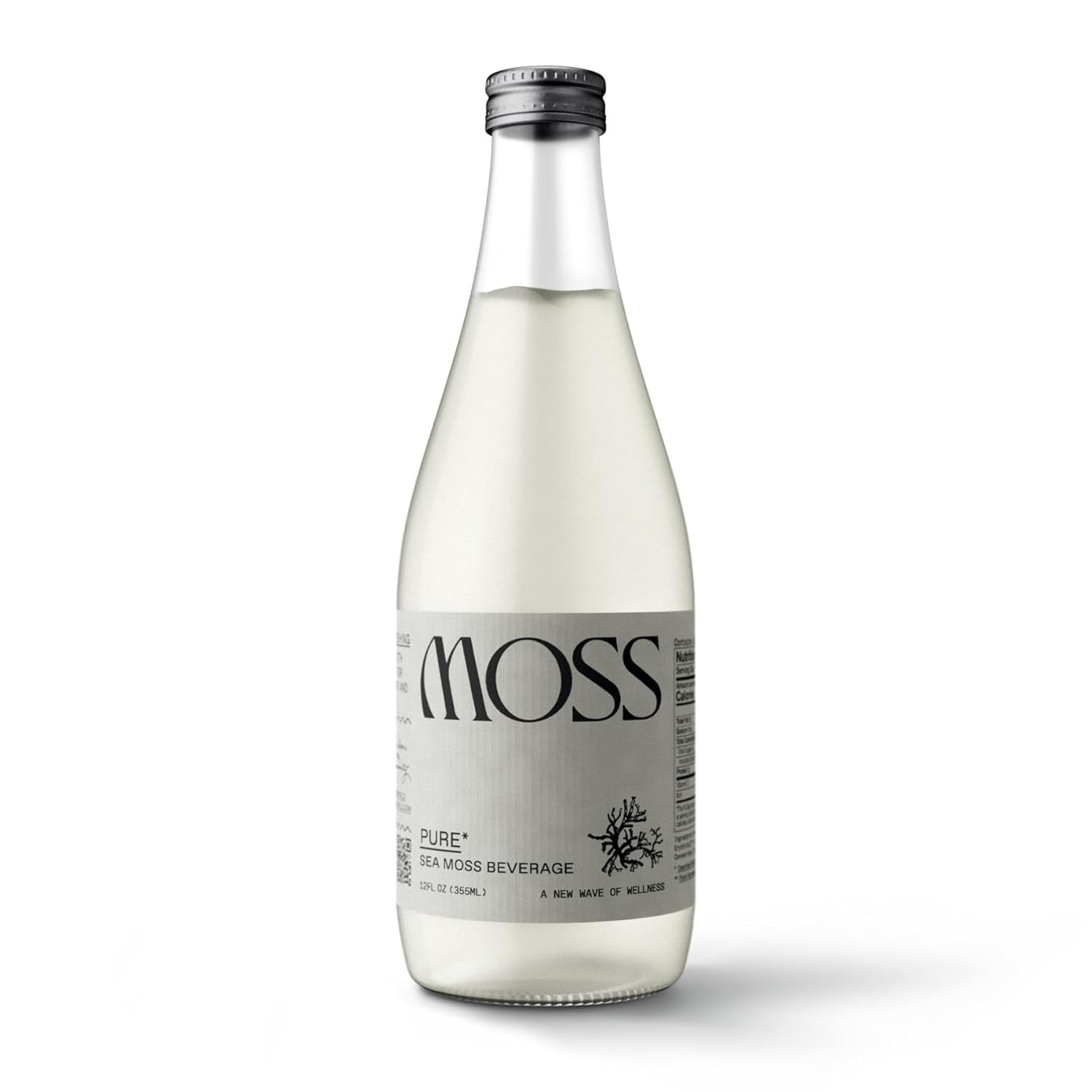(12 Pack) Moss Water Sea Moss Lemon Lime 12 Fl Oz - Walmart.com