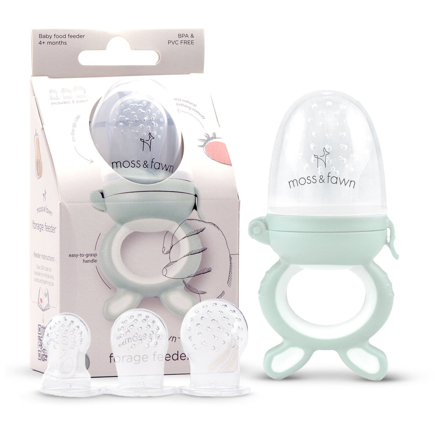 Moss and Fawn Silicone Forage Feeder Fern - Walmart.com