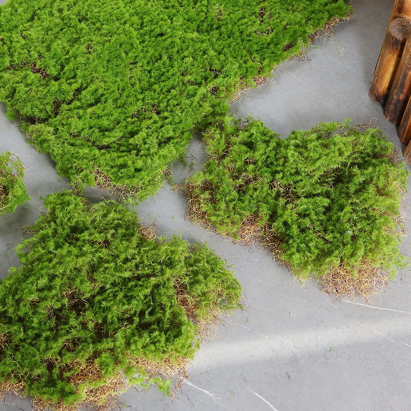 Moss skin Moss block Moss flocking ornaments soft-fitting landscaping ...