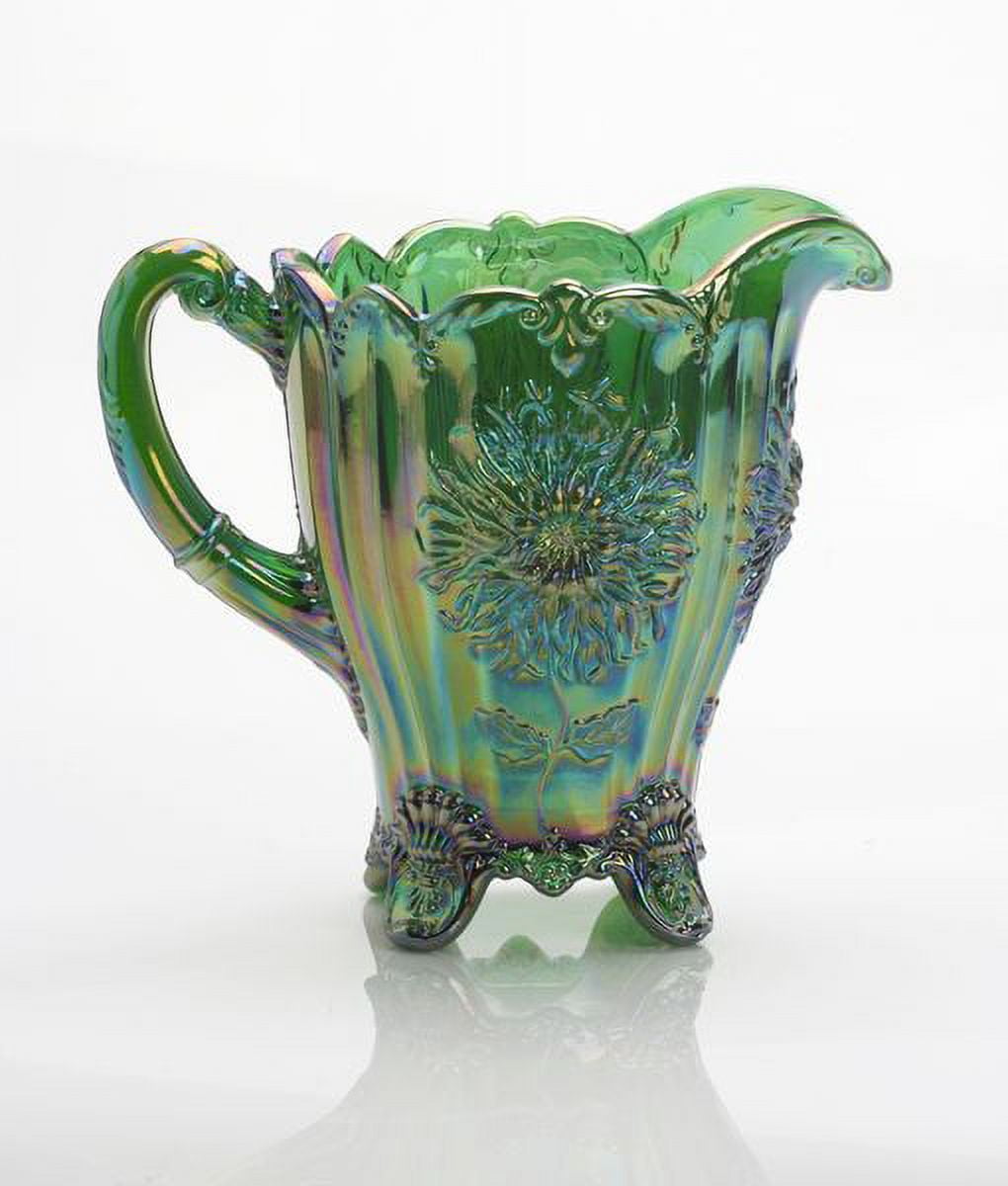 Mosser Glass 48 Ounce Pitcher in Green Carnival - Walmart.com