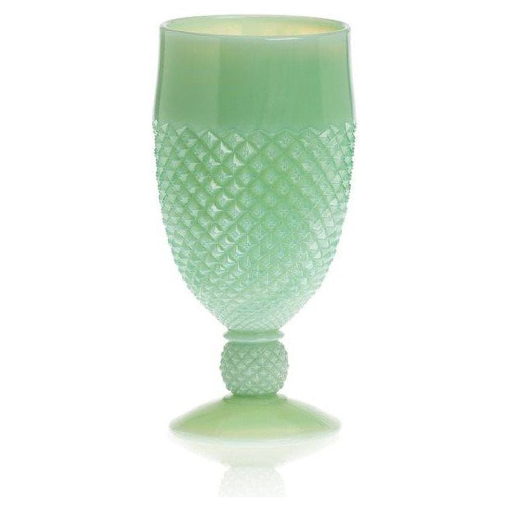Mosser Glass Addison 10oz Goblet | Jade - Walmart.com