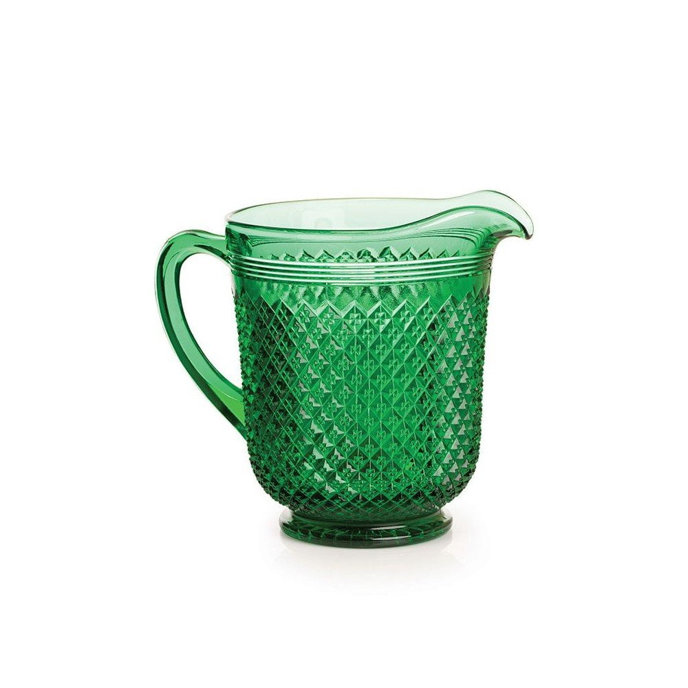 Mosser Glass Addison 48oz Pitcher | Emerald Green - Walmart.com