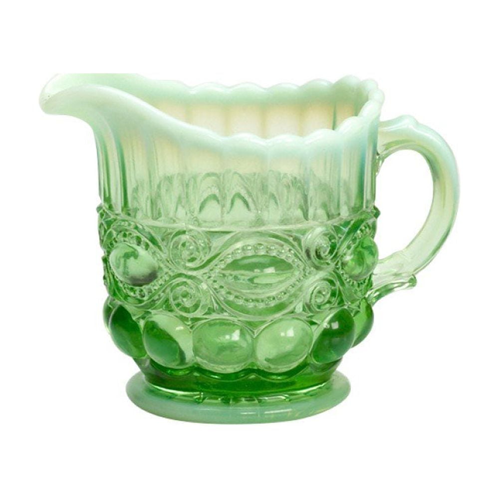 Mosser Glass Eye Winker Creamer | Green Opal - Walmart.com