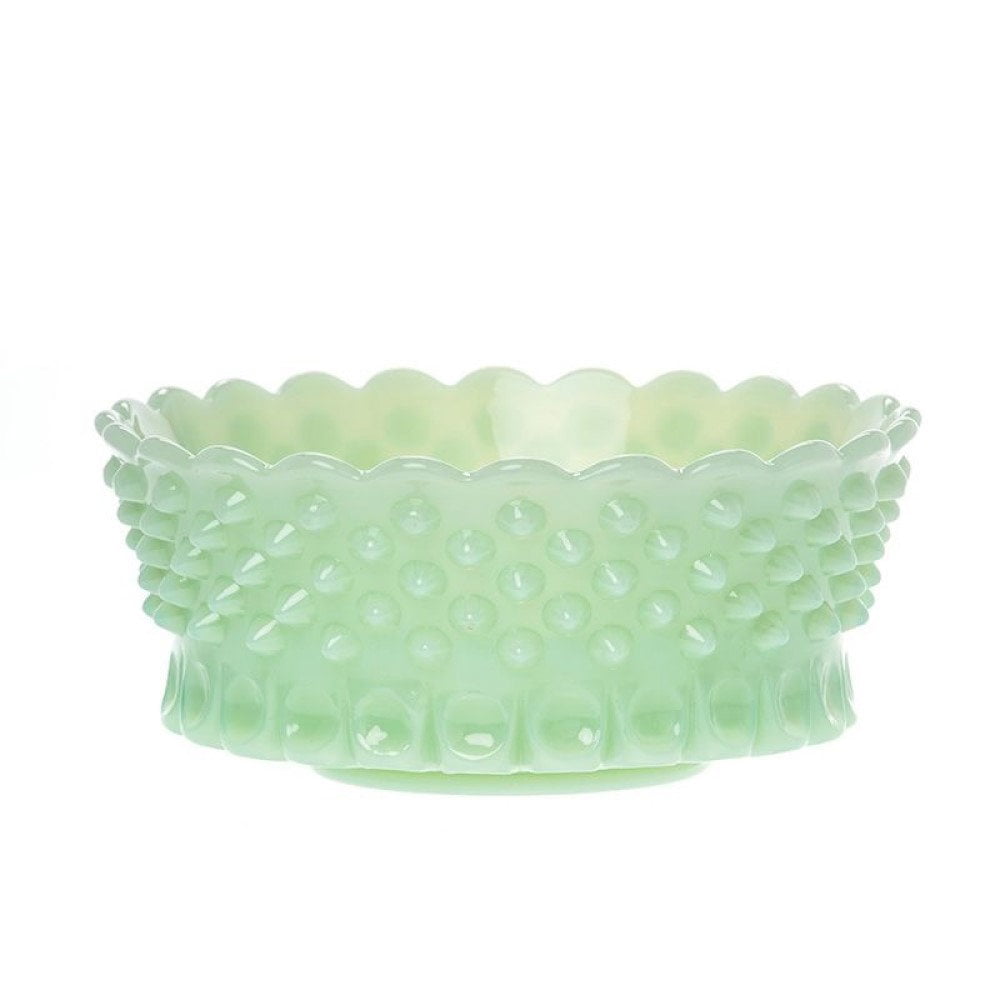 Mosser Glass Gigi Collection Thumbprint Bowl | Jadeite - Walmart.com