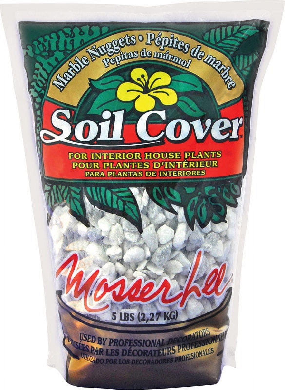 Mosser Lee 1130 White Marble Decorative Soil Cover, 1.5 Quart - Walmart.com