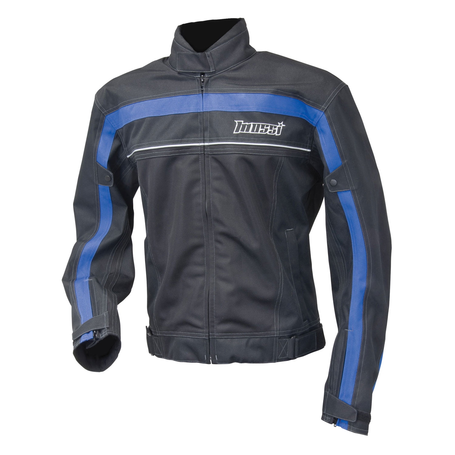 Mossi Men's Jaunt Black Motorcycle Jacket, Multiple Sizes & Colors ...