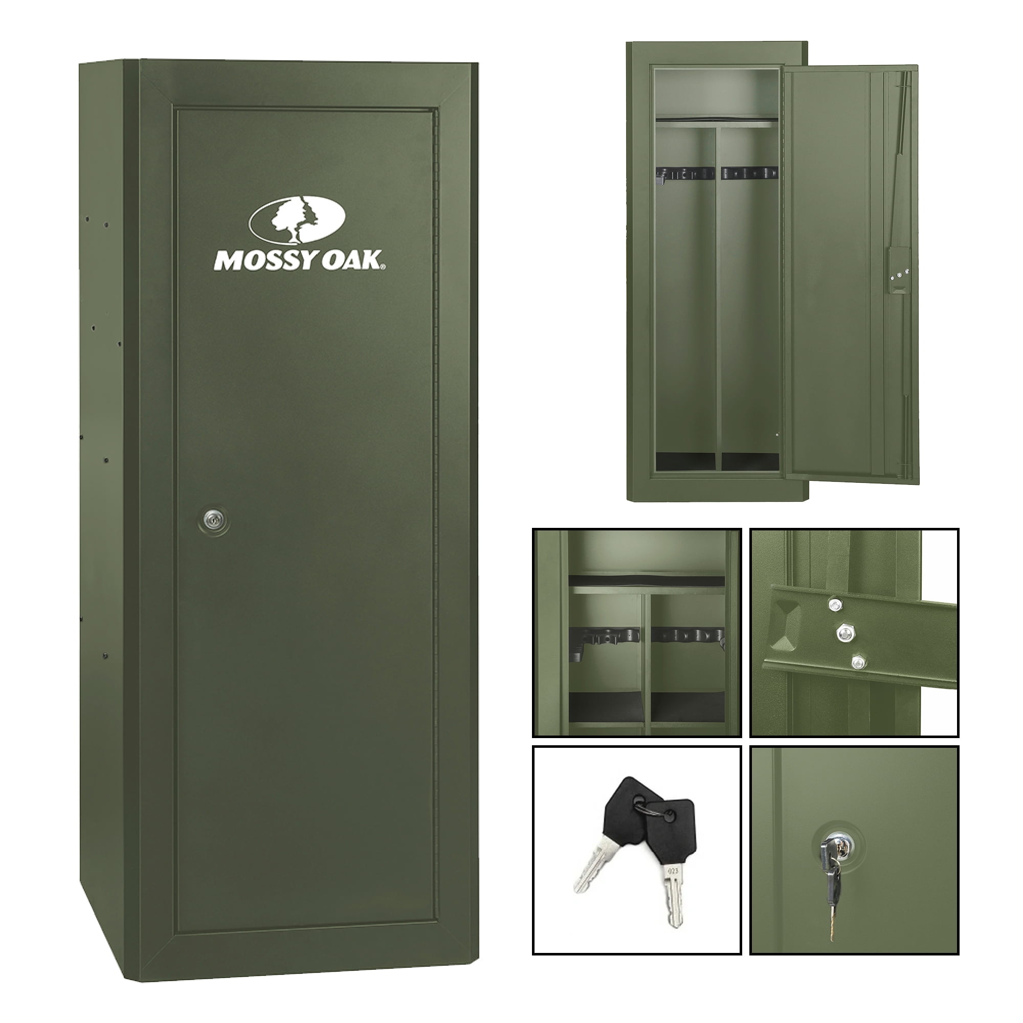 Brandclub - Mossy Oak Gun Security Cabinet, 18 Gun Capacity, Rifle ...