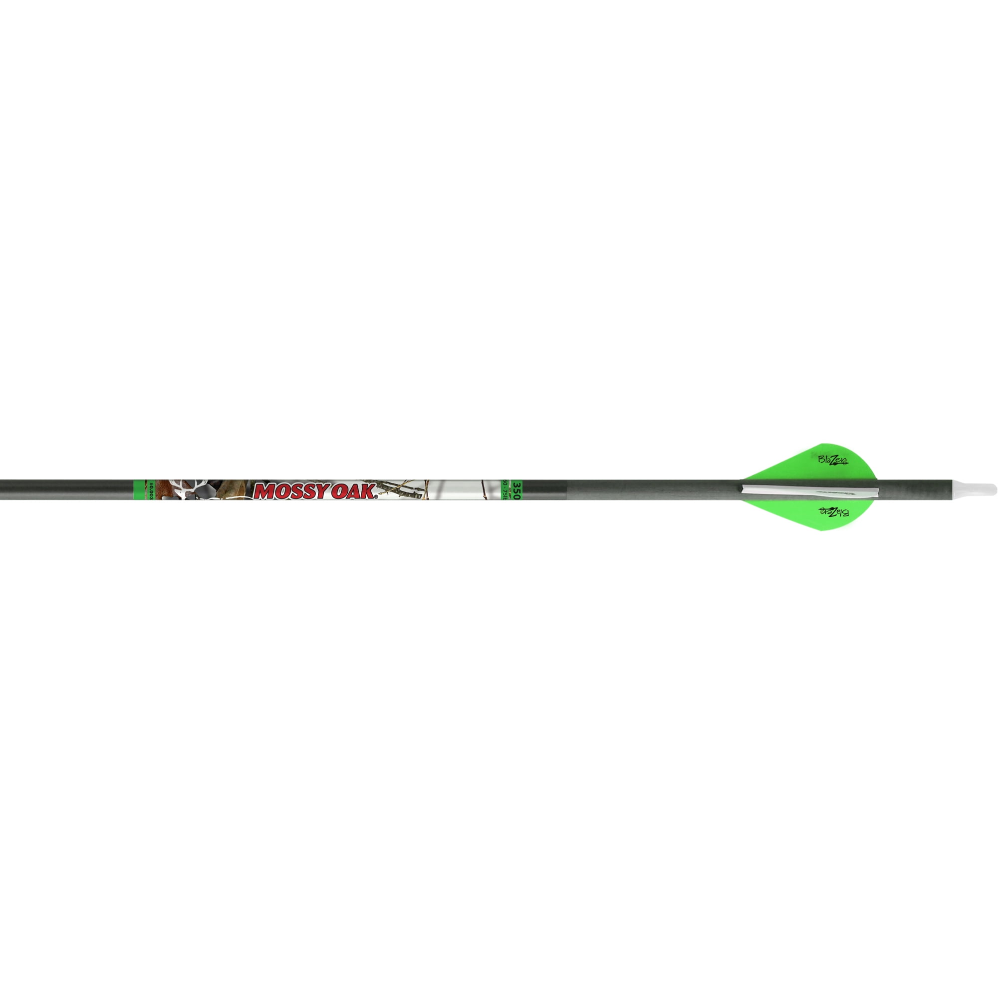 Mossy Oak 29 Arrow - 350 Grain Carbon Fiber Shaft - Walmart.com