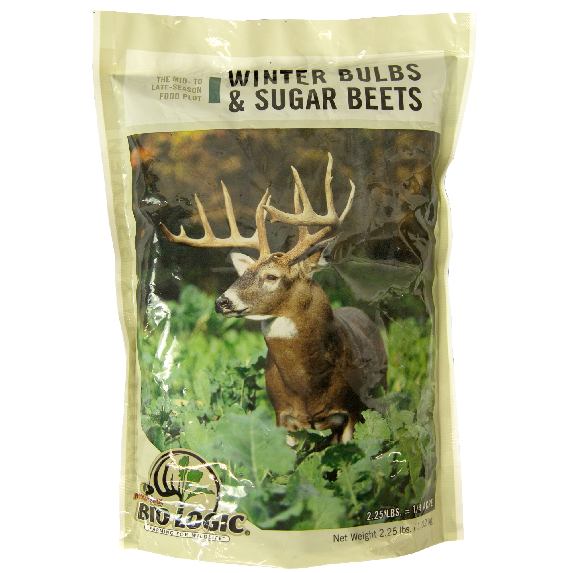 Mossy Oak BioLogic Whitetail Mix Grow Feed, Winter Bulbs & Sugar Beets ...