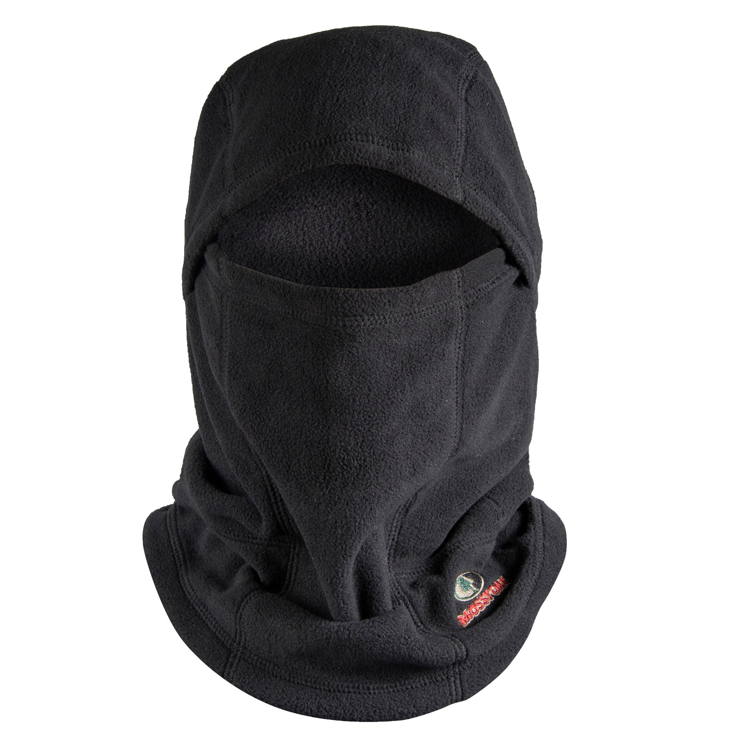 Mossy Oak Black Fleece Hunting Facemask Balaclava, Adult - Walmart.com