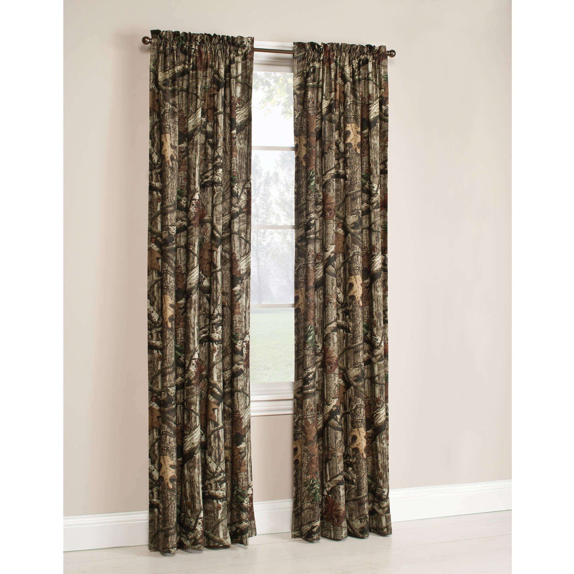 Mossy Oak Camo Window Curtain Panels, Rod Pocket, Fade Resistant ...