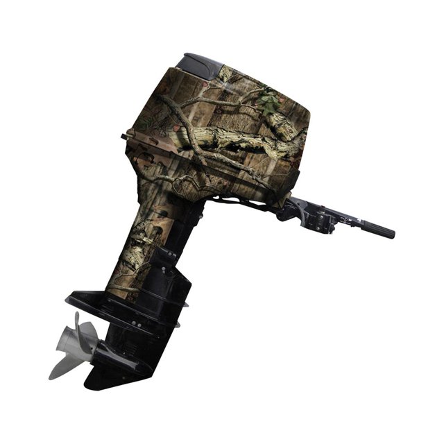 Mossy Oak Camo Boat Motor Wrap - 40hp - Break-Up Infinity - Walmart.com