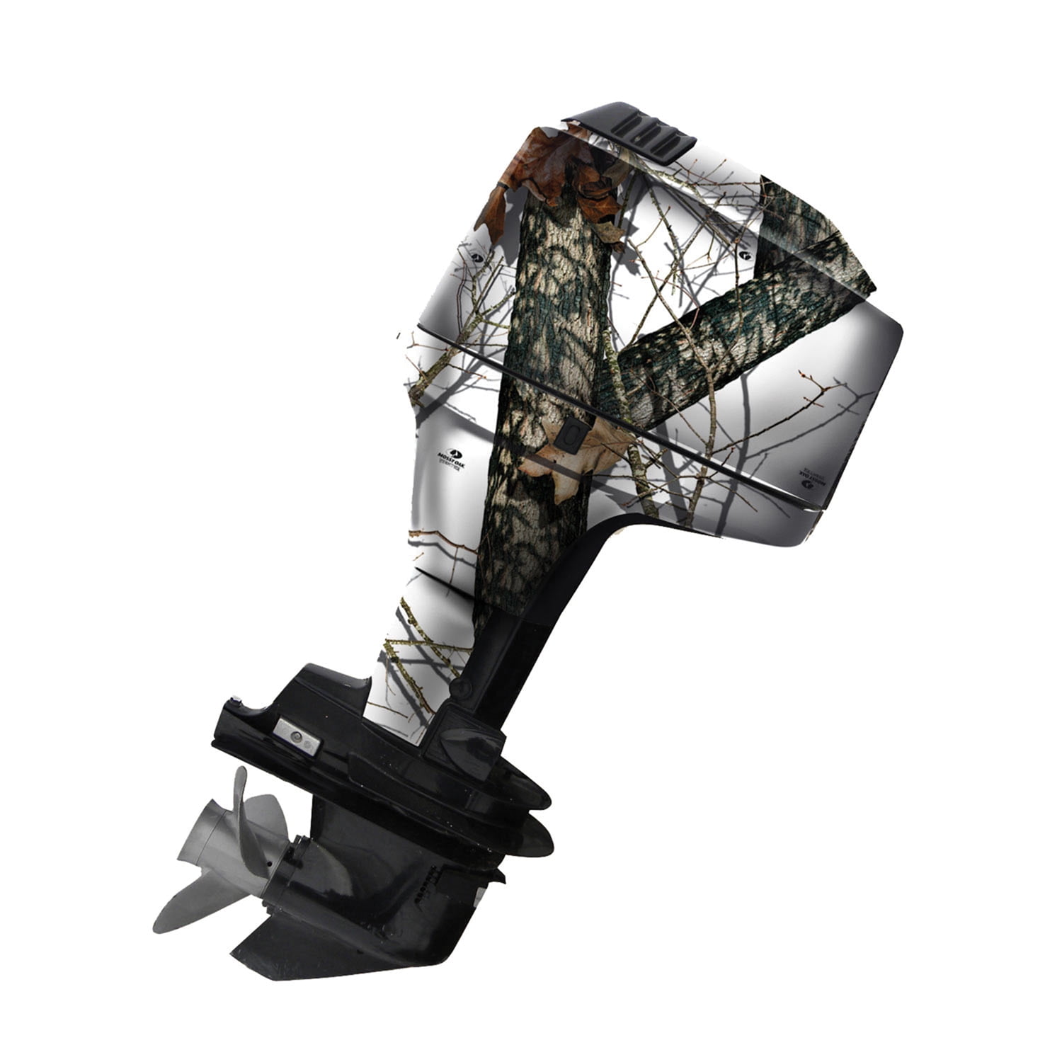 Mossy Oak Camo Boat Motor Wrap - 90hp - Winter - Walmart.com