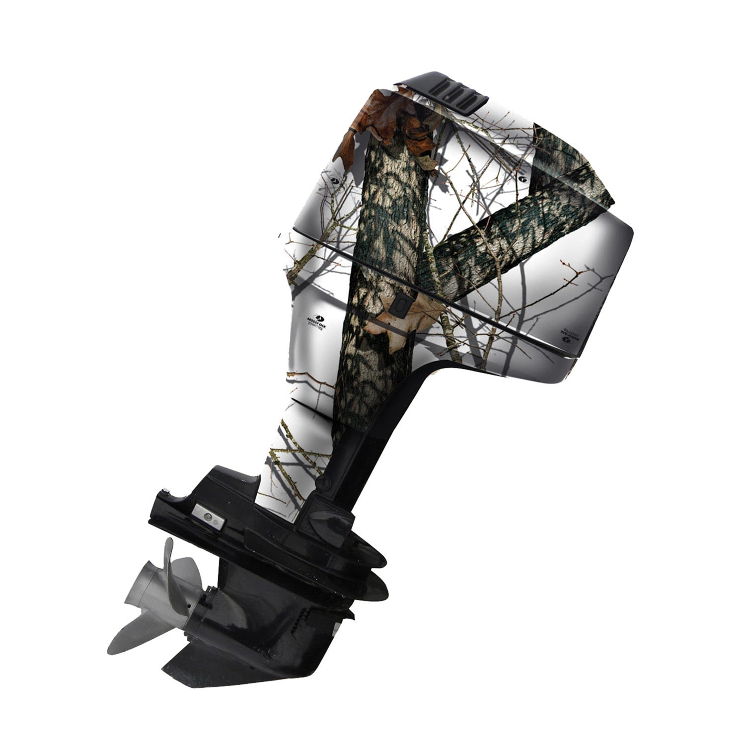 Mossy Oak Camo Boat Motor Wrap - 90hp - Winter - Walmart.com