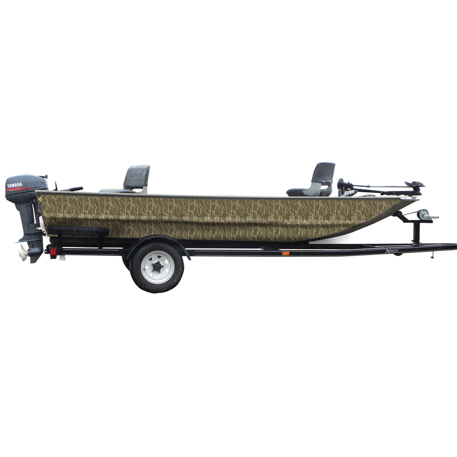 Mossy Oak® Camo Boat Sides Wrap - 20' Boat - Bottomland® - Walmart.com