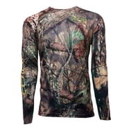 TrueTimber Camo Performance Long Sleeve Tee - HTC Green, M - Walmart.com