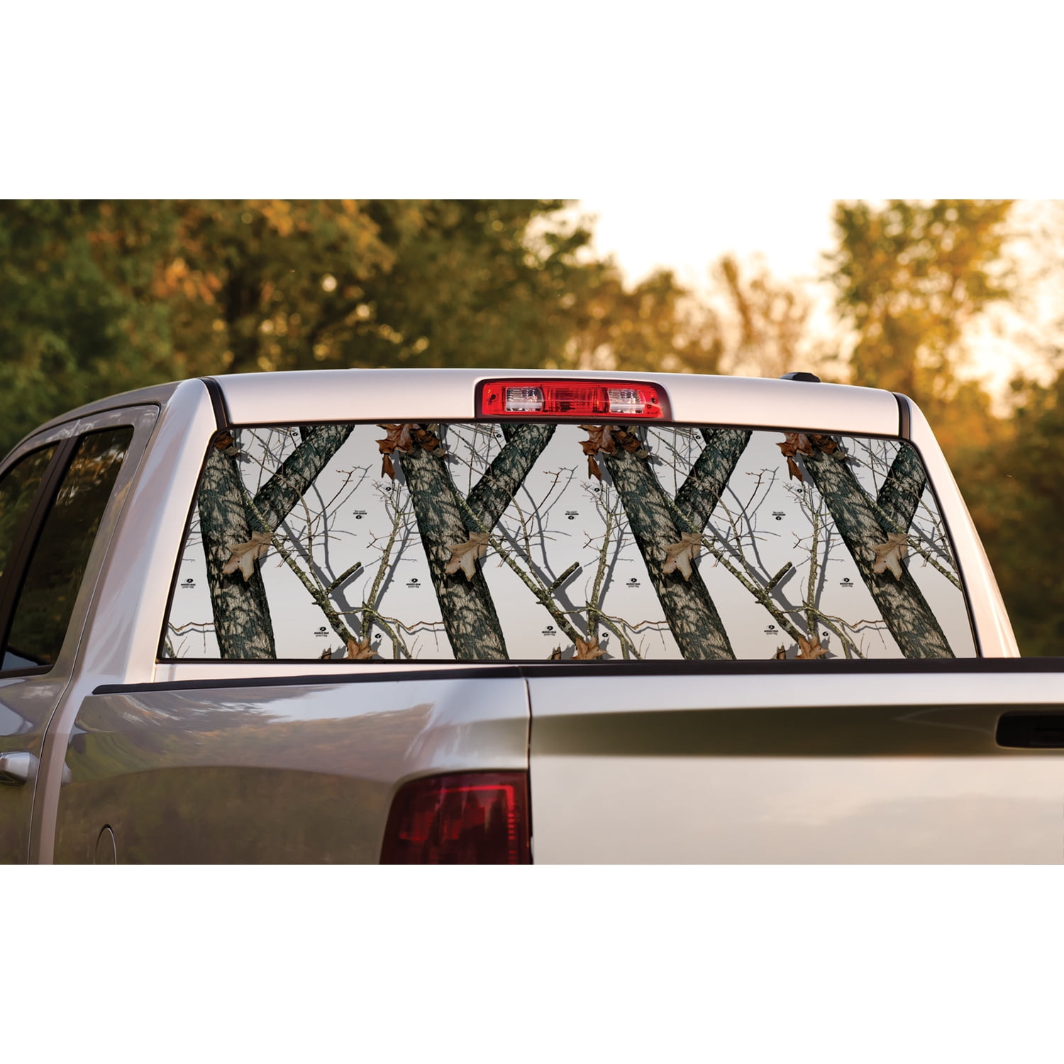 Mossy Oak Camo Window Graphic - Large - Winter - Walmart.com