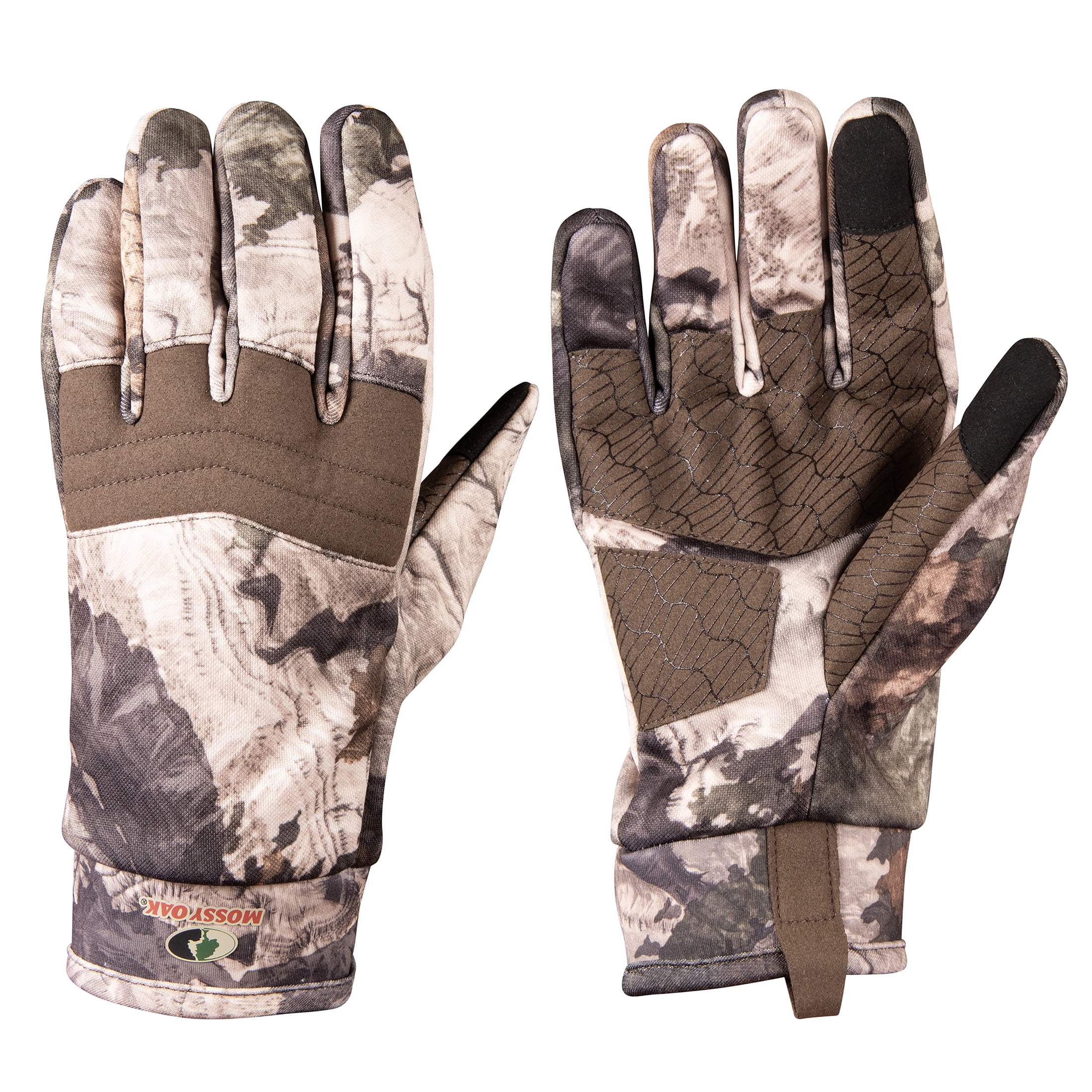 Mossy Oak Terra Gila Men's Midweight Hunting Touchscreen Gloves ...
